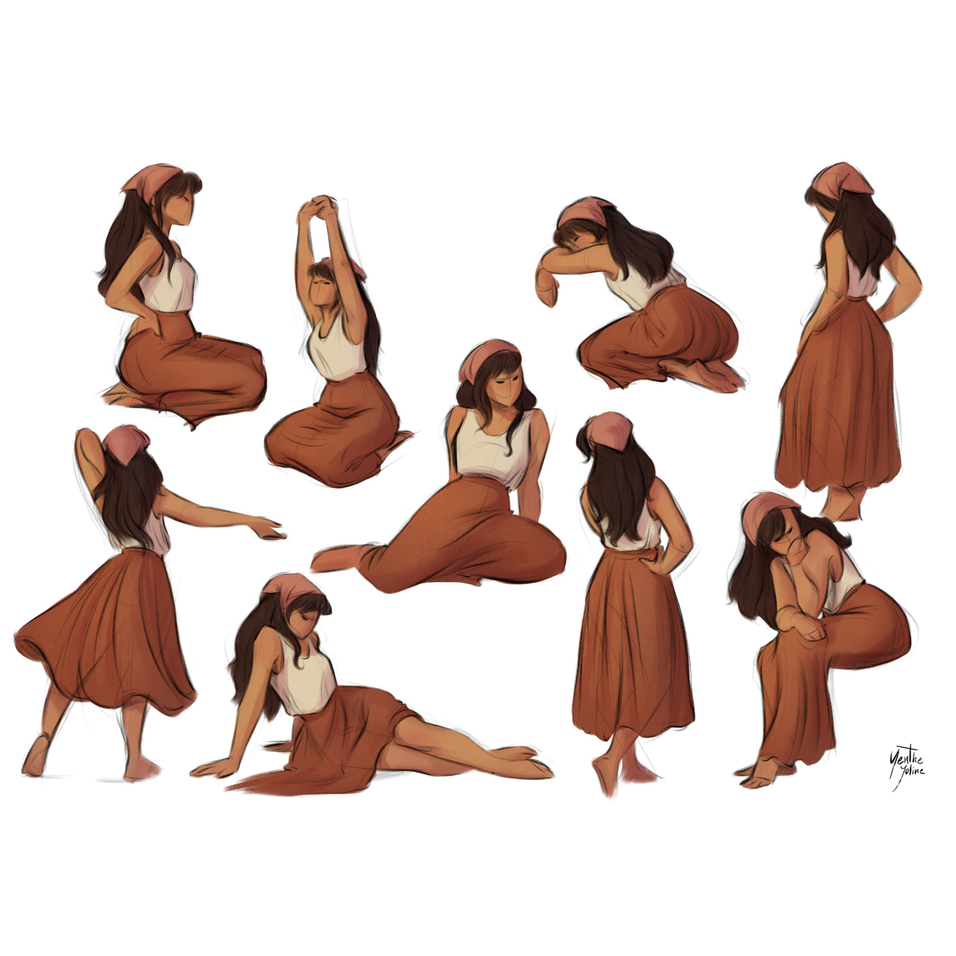 ArtStation - Character Poses