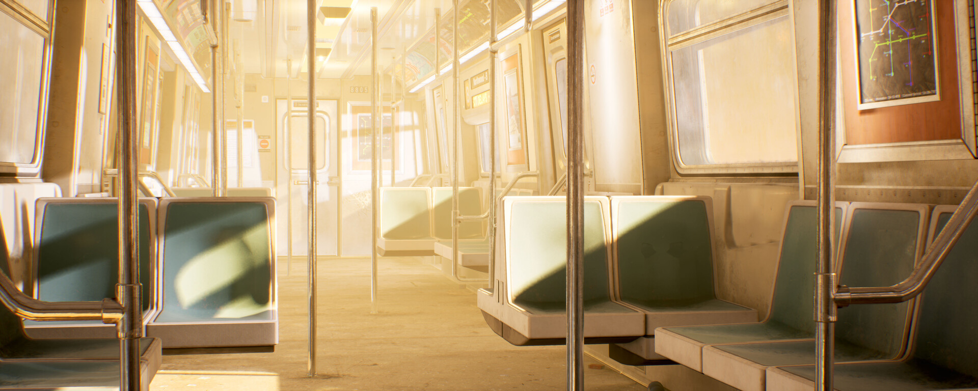 ArtStation - Subway Lighting
