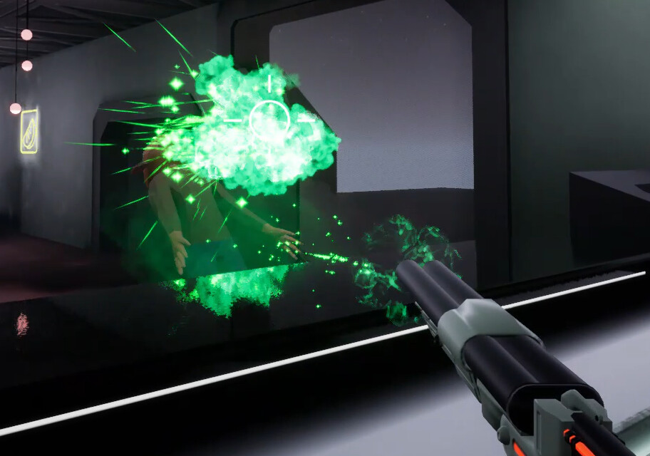 ArtStation - Shotgun Plasma Shot VFX