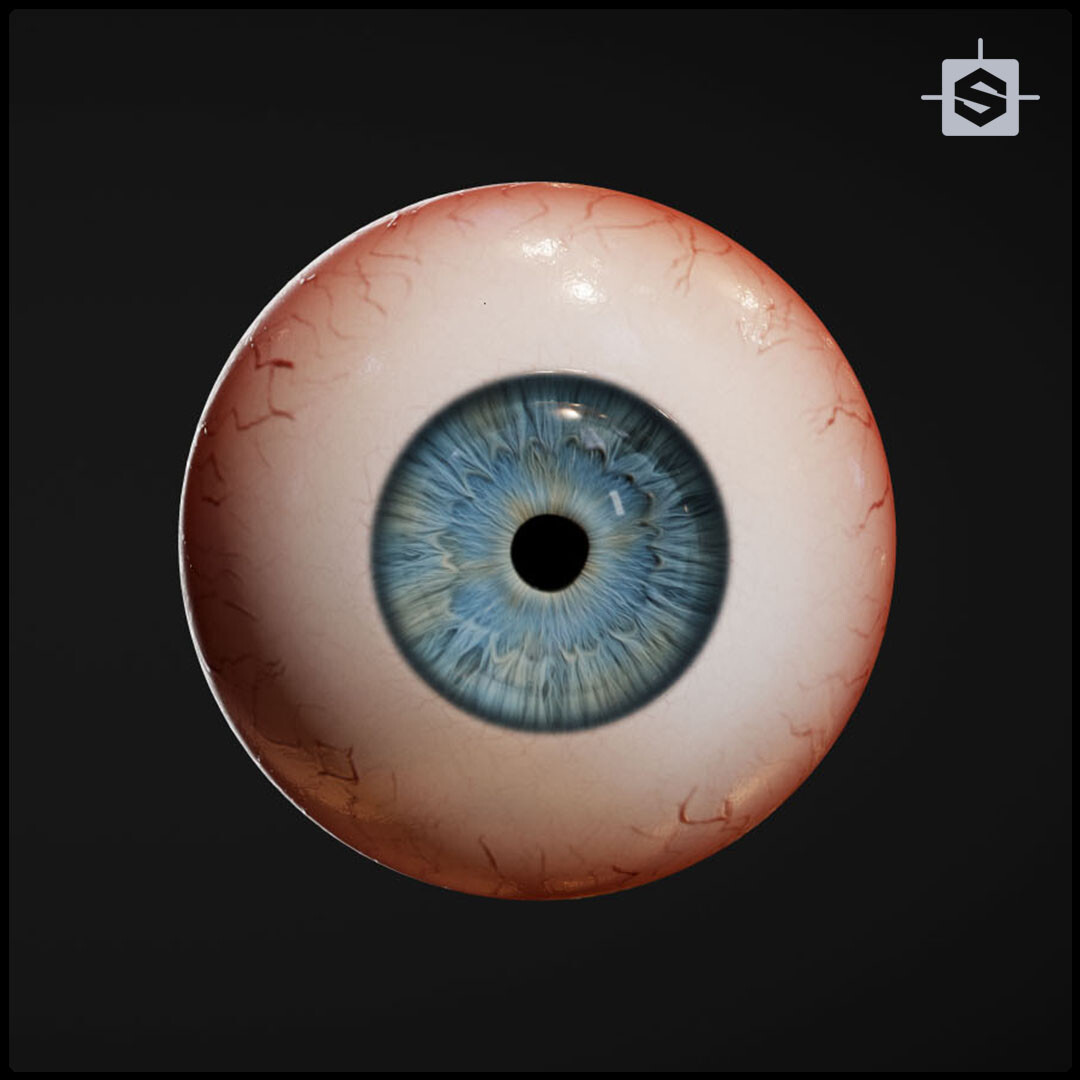 ArtStation - Substance Designer - Procedural Eyeball Generator