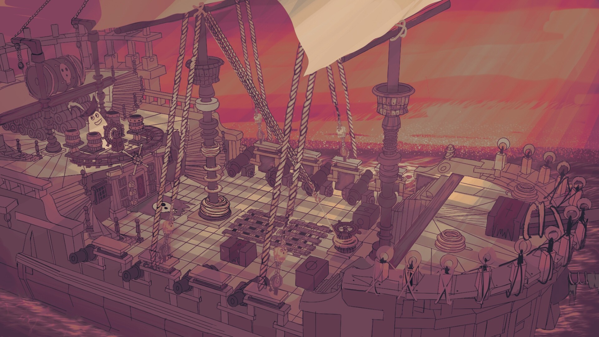 ArtStation - R&D Level Design / Concept Art Pirate project