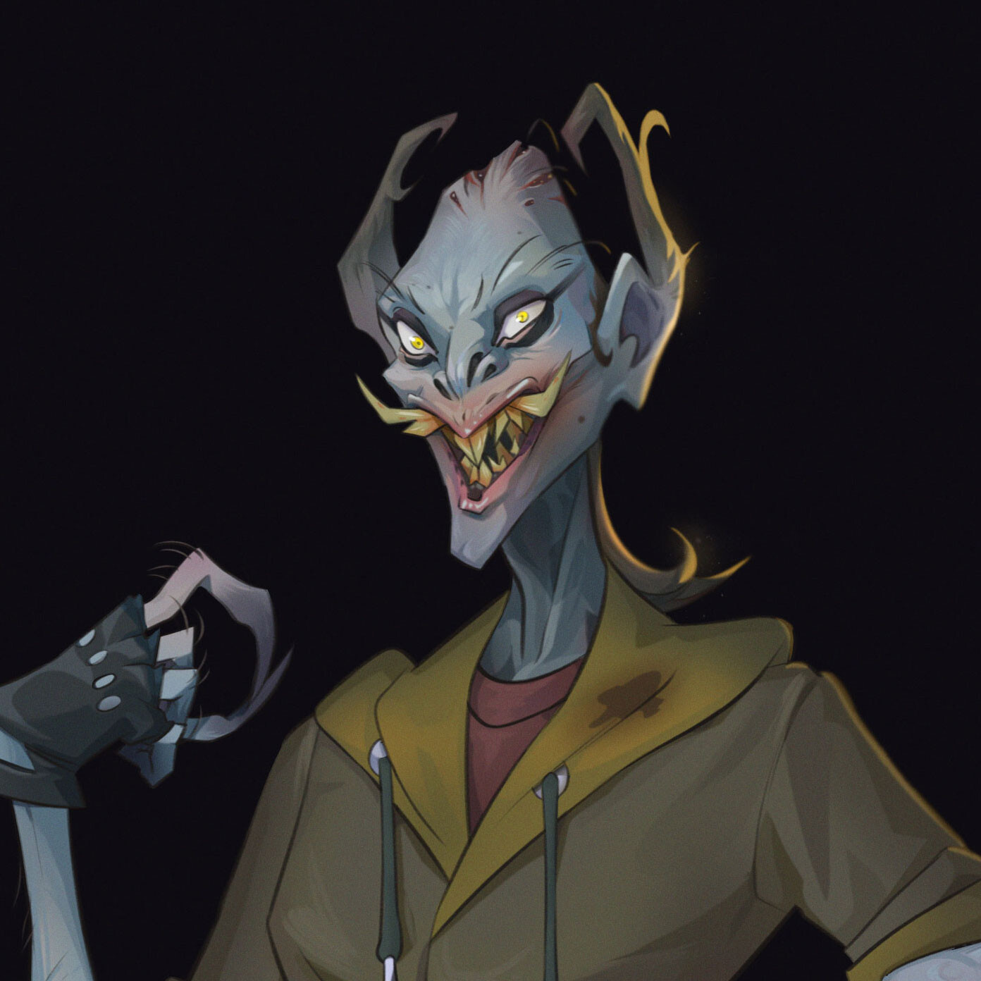 ArtStation - "Rad" Vampire: The Masquerade Nosferatu Concept, Lala Velieva