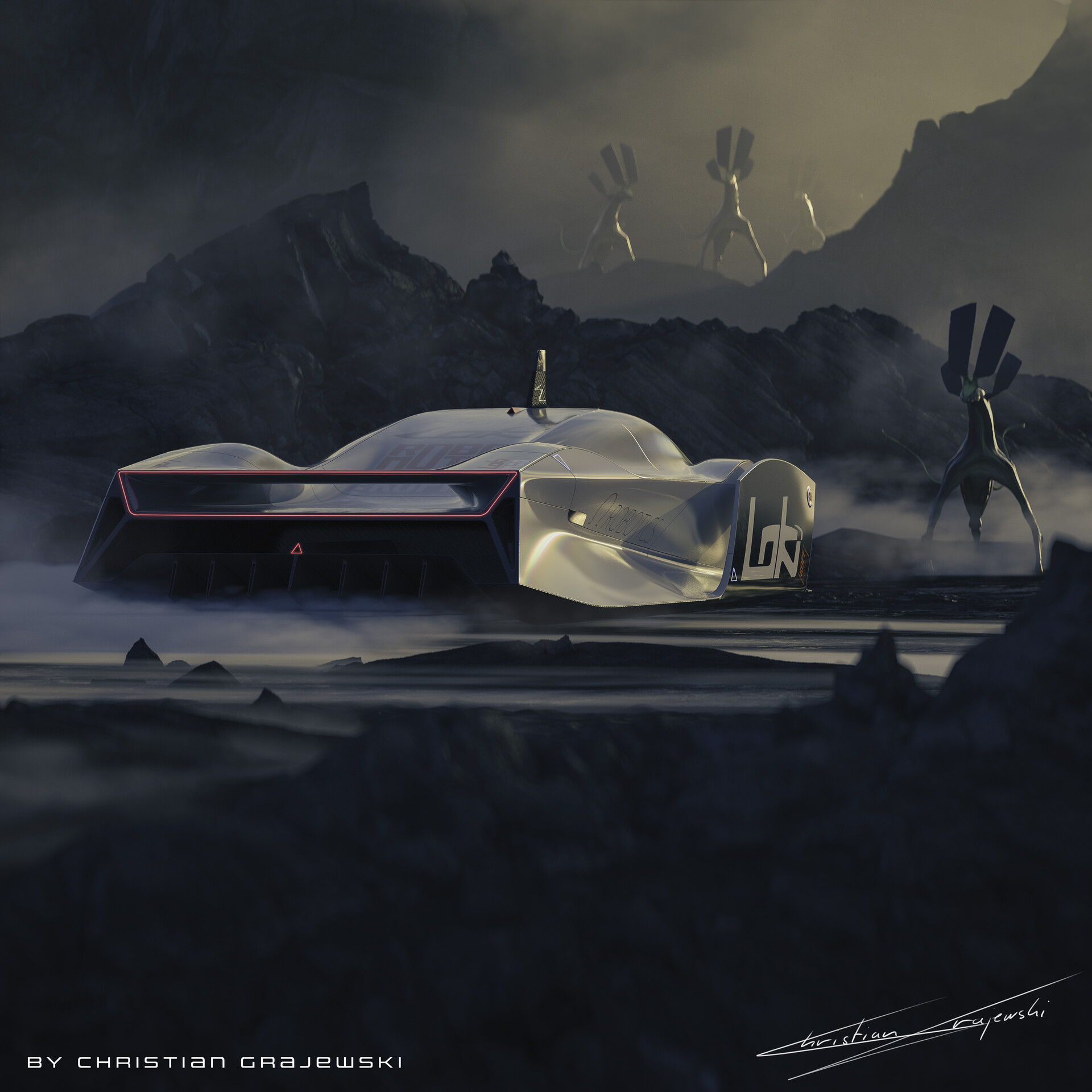 Christian Grajewski - Loki Concept hover Car