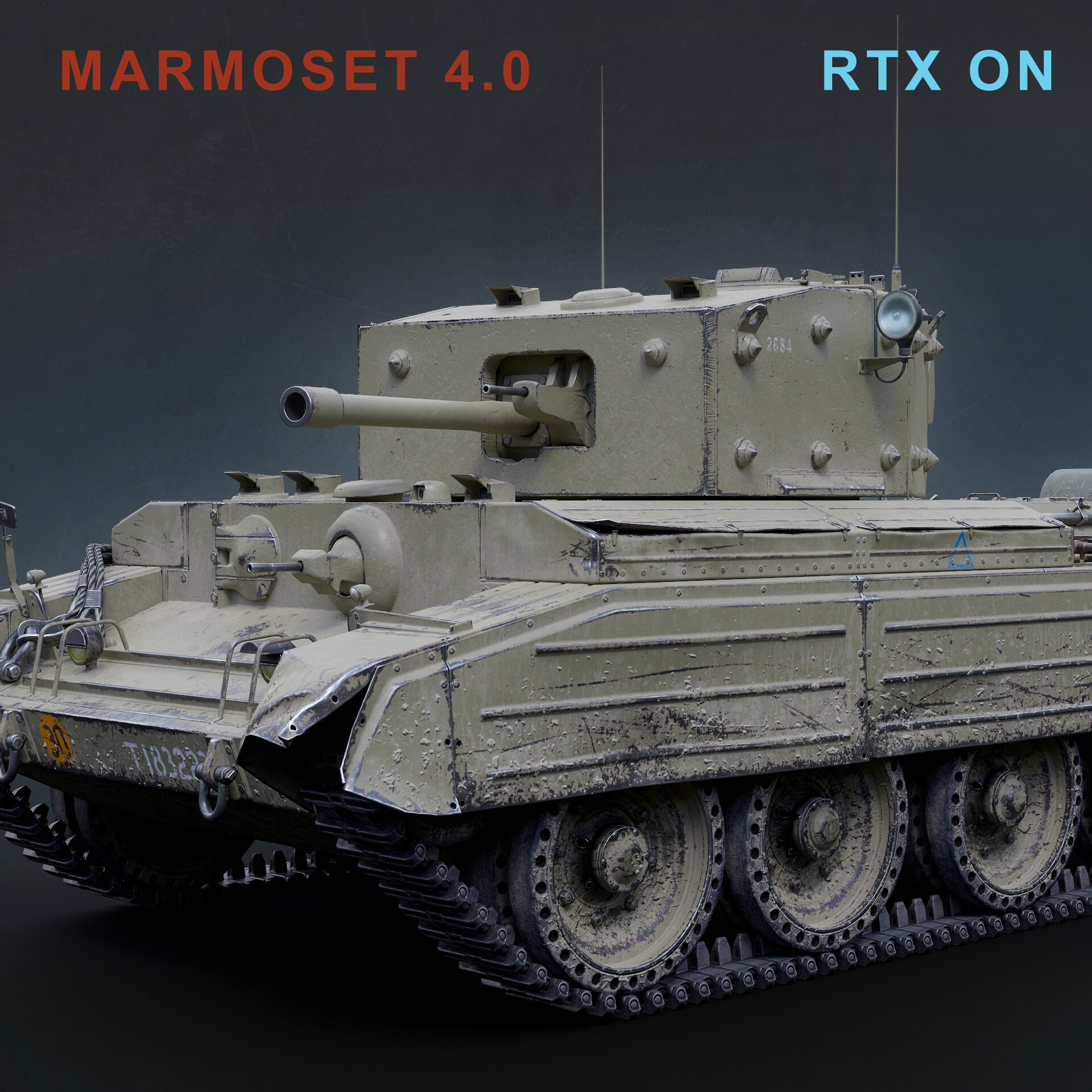 ArtStation - Cavalier. Marmoset 4 +RT