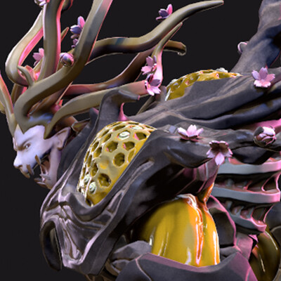 ArtStation - Drycha Hamadreth: Sakura Variant