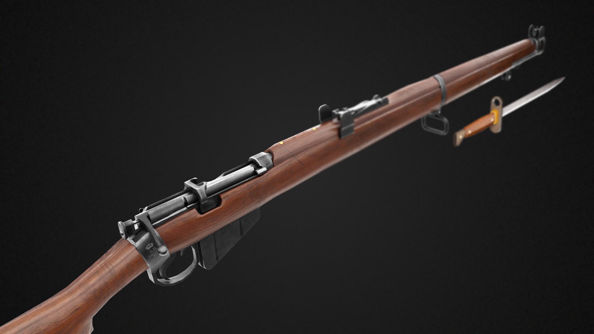 ArtStation - Lee–Enfield Mk III