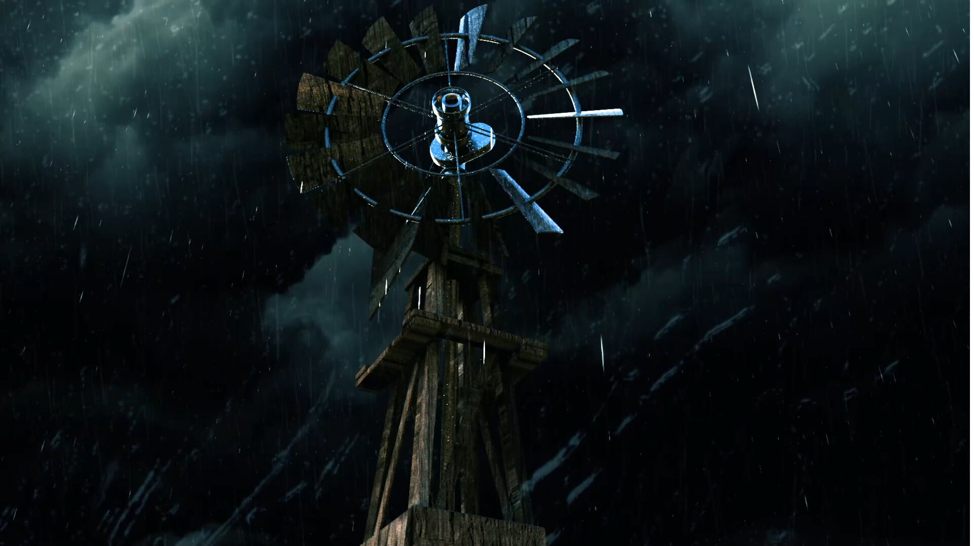 ArtStation - Windmill in a Storm
