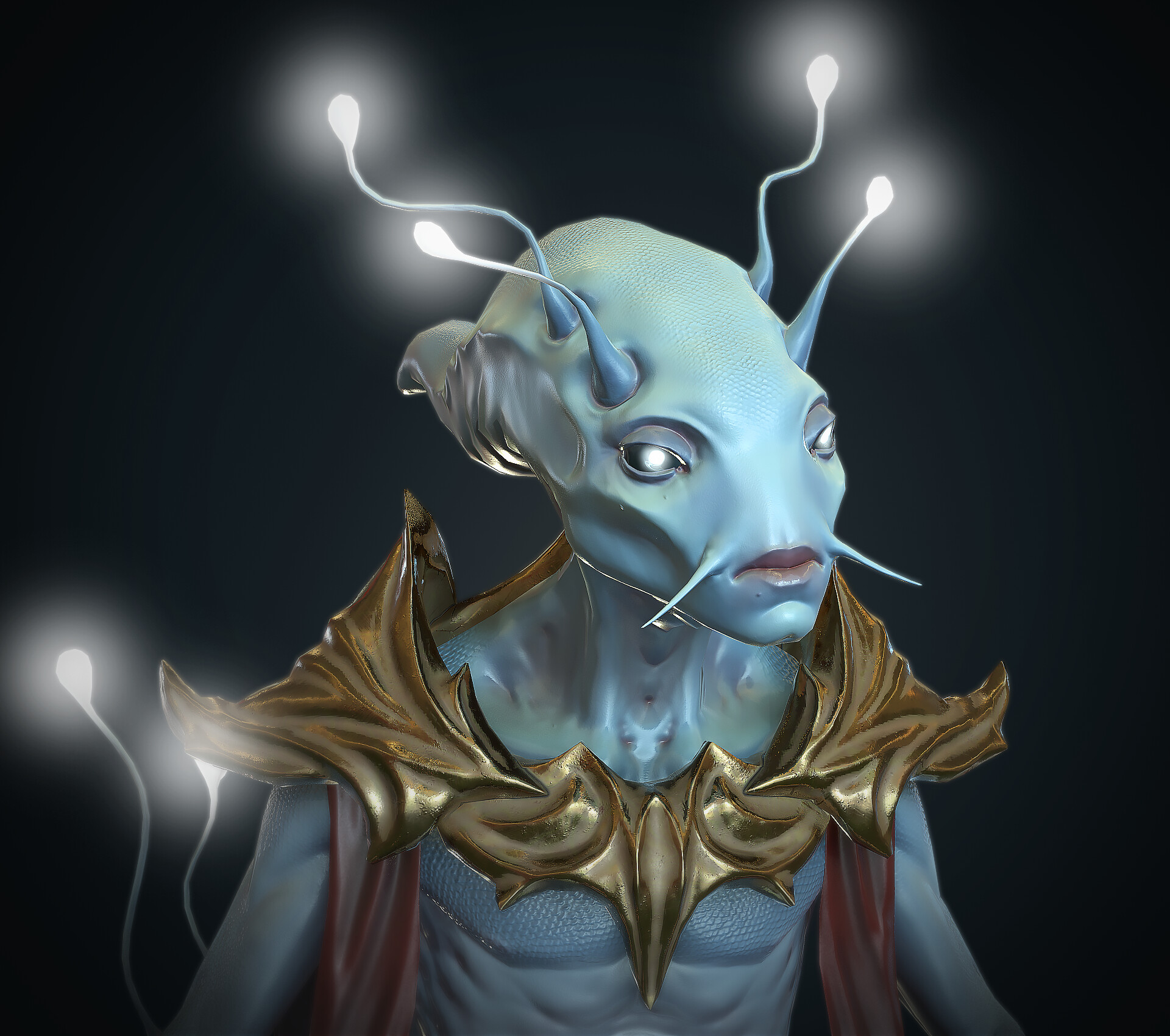 ArtStation - Deep Sea Warrior