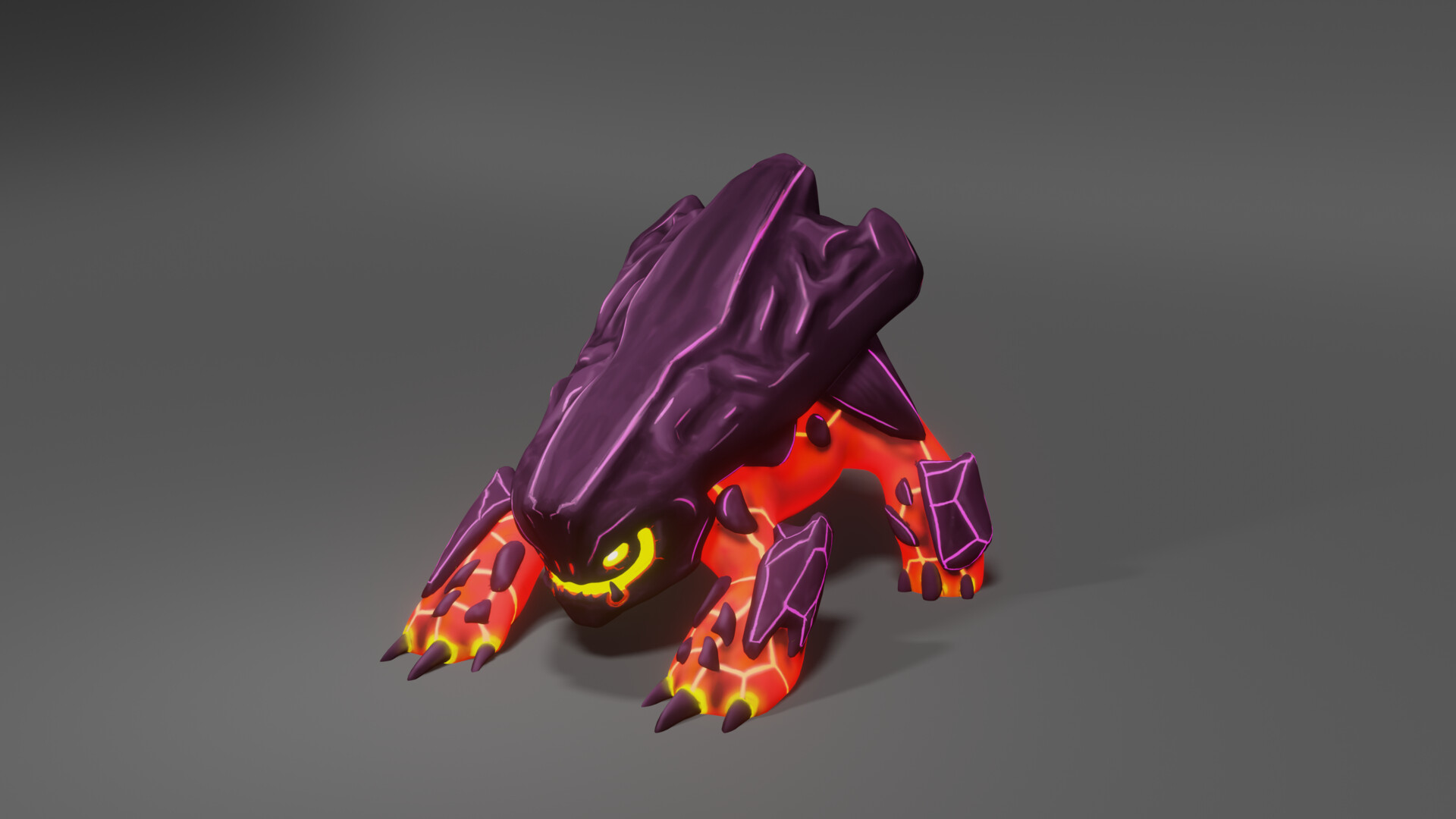 ArtStation - Magma Creature (Cartoon)