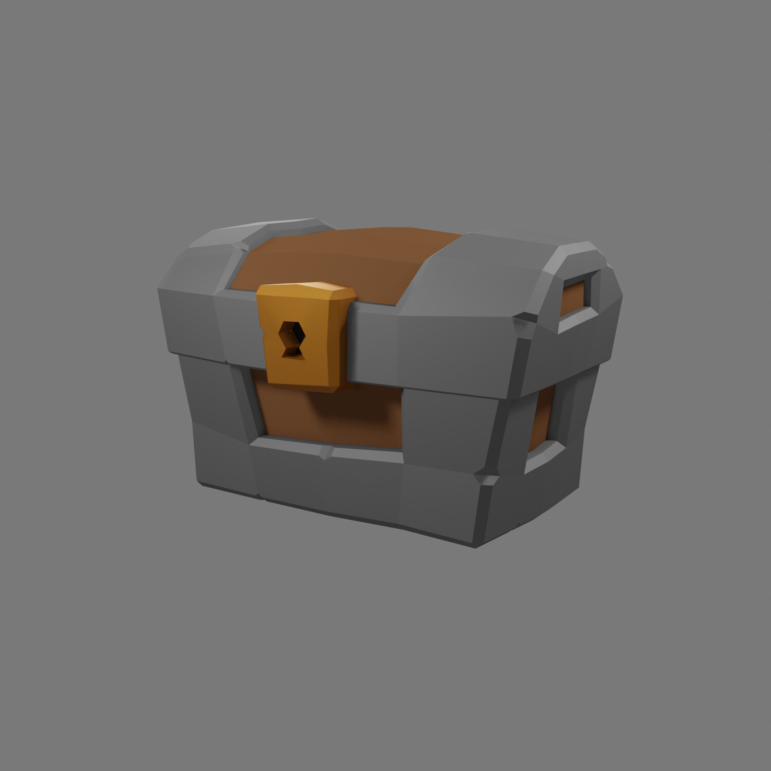 ArtStation - Low Poly Chest