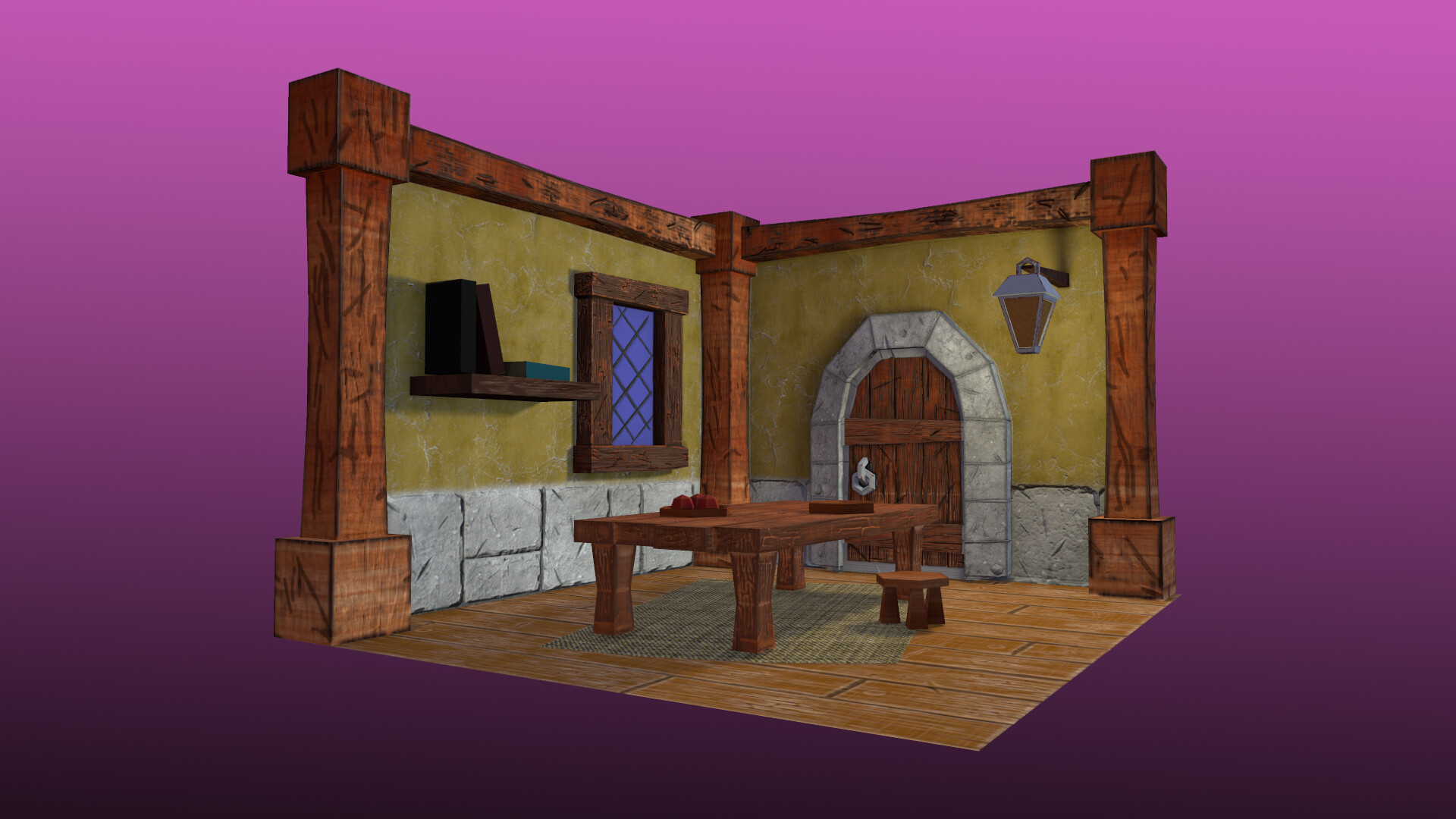 ArtStation - MEDIEVAL ROOM