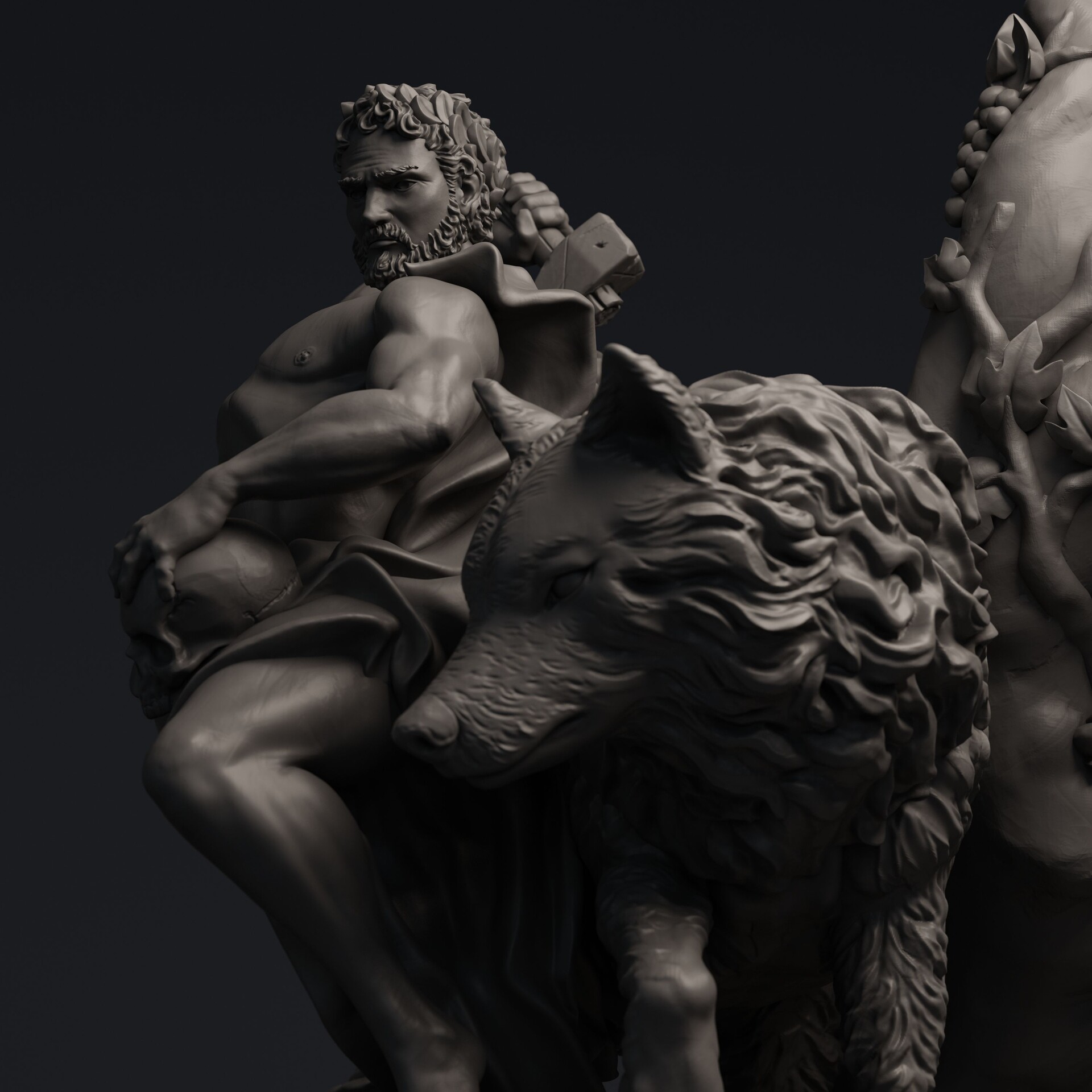 ArtStation - Romulus and Luperca