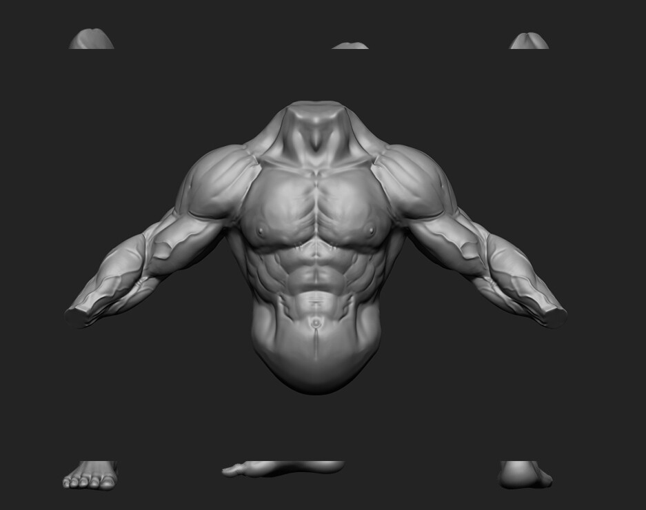 ArtStation - Weird Anatomy Sculpt