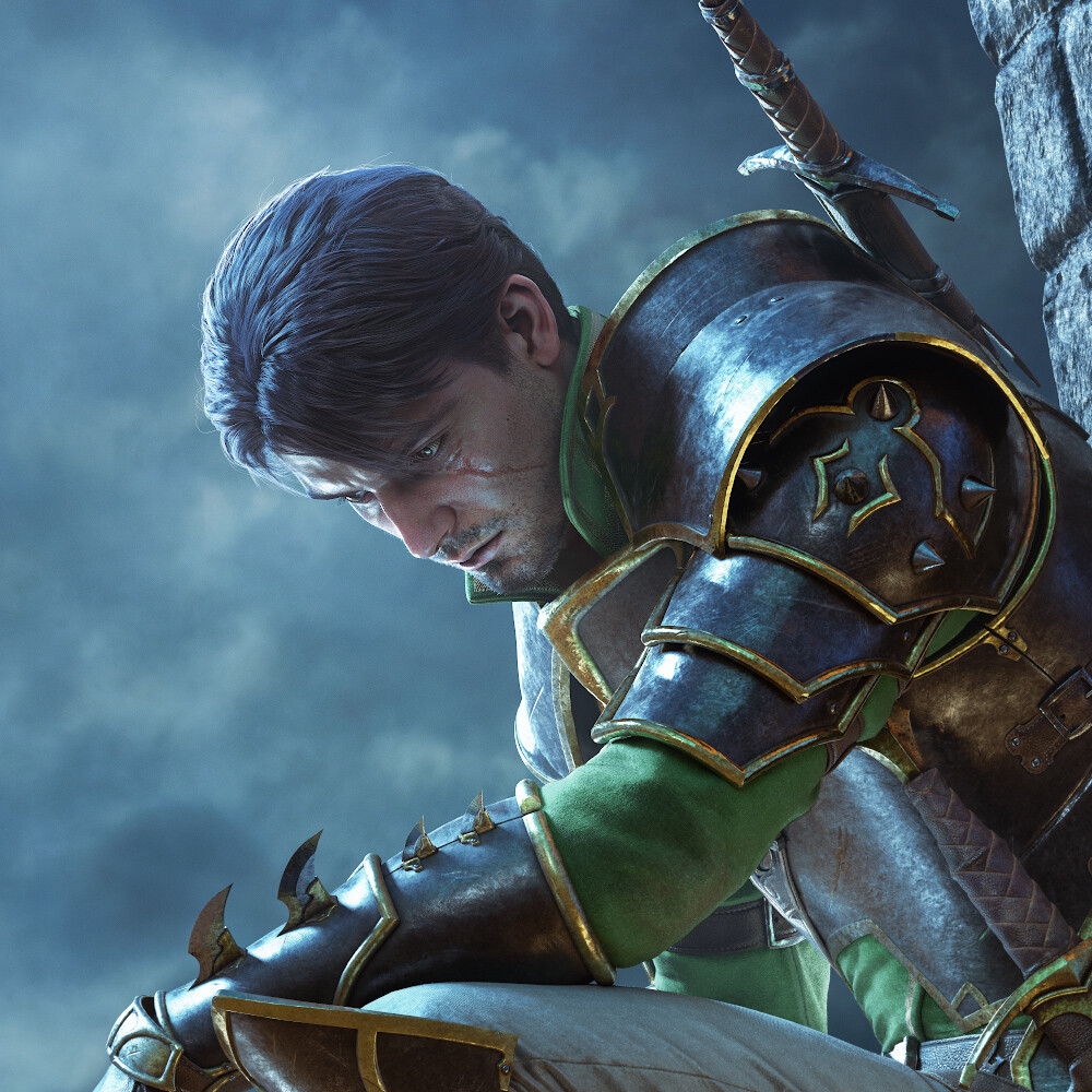 ArtStation - December Knight - Part I - Gargoyle