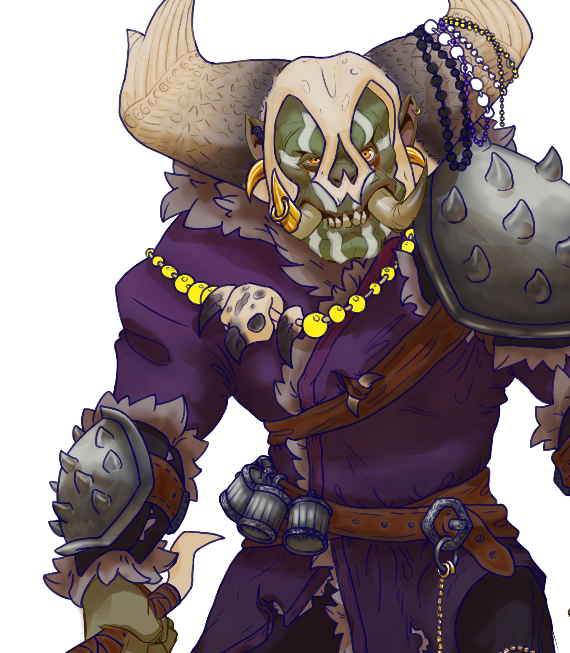 ArtStation - Orge Warcraft Character Concept Turnaround