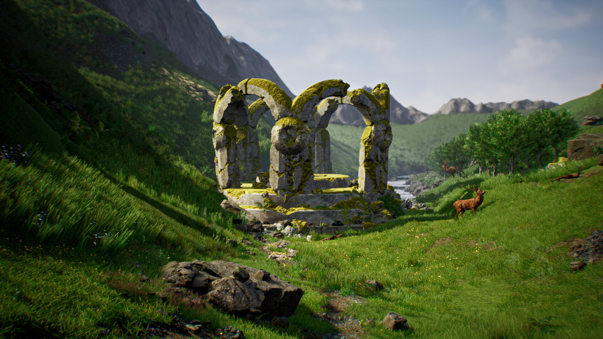 ArtStation - [UE4] Nature in Unreal Engine 4