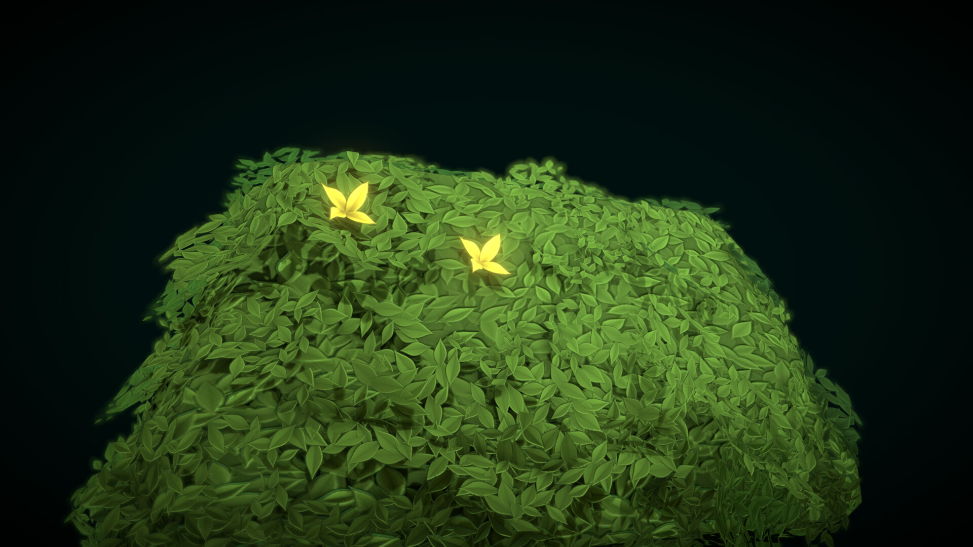 ArtStation - Stylized Bush