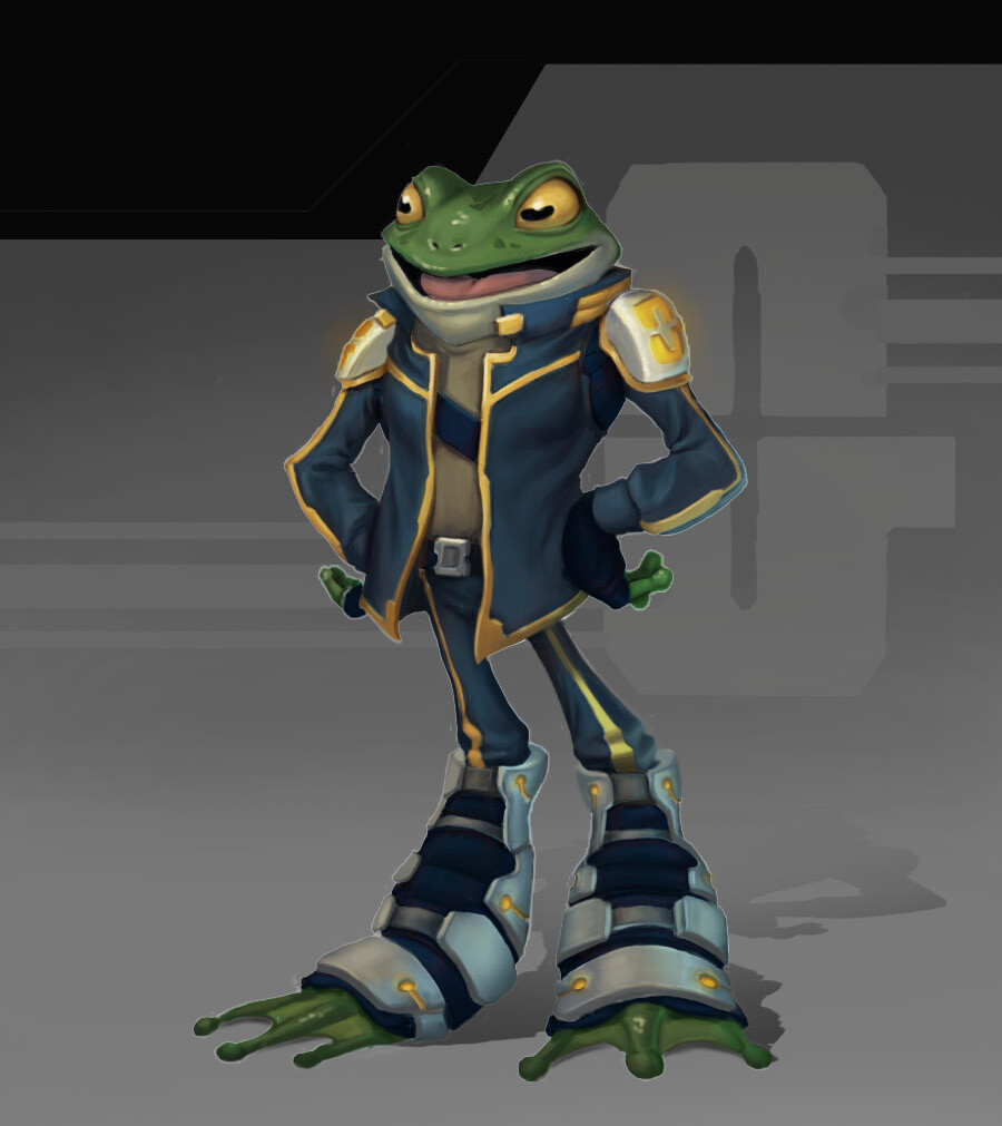 ArtStation - The Frog Pilot
