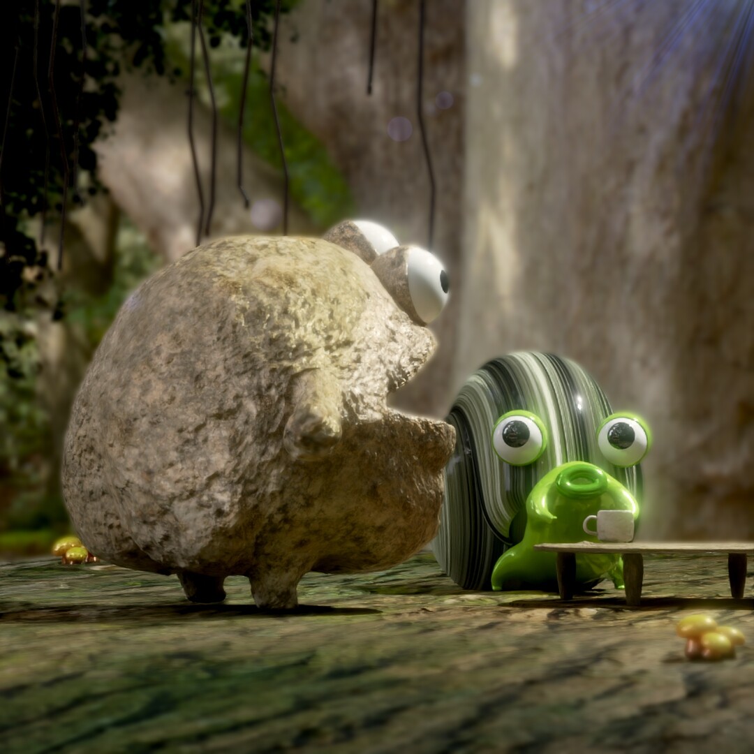 ArtStation - The Adventures of Tsumurin 【Rolling Ball animation】