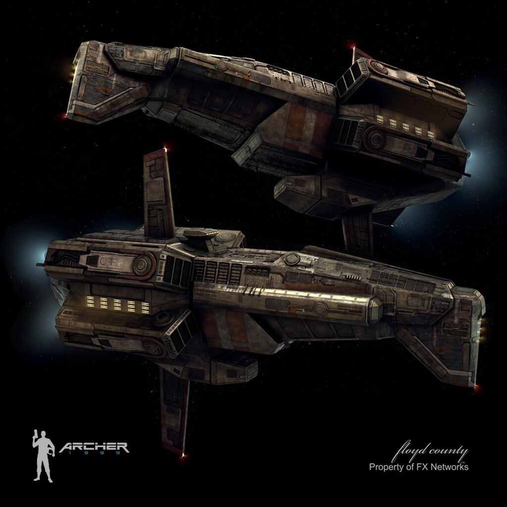 ArtStation - M/V Seamus Salvage Ship (Archer 1999)