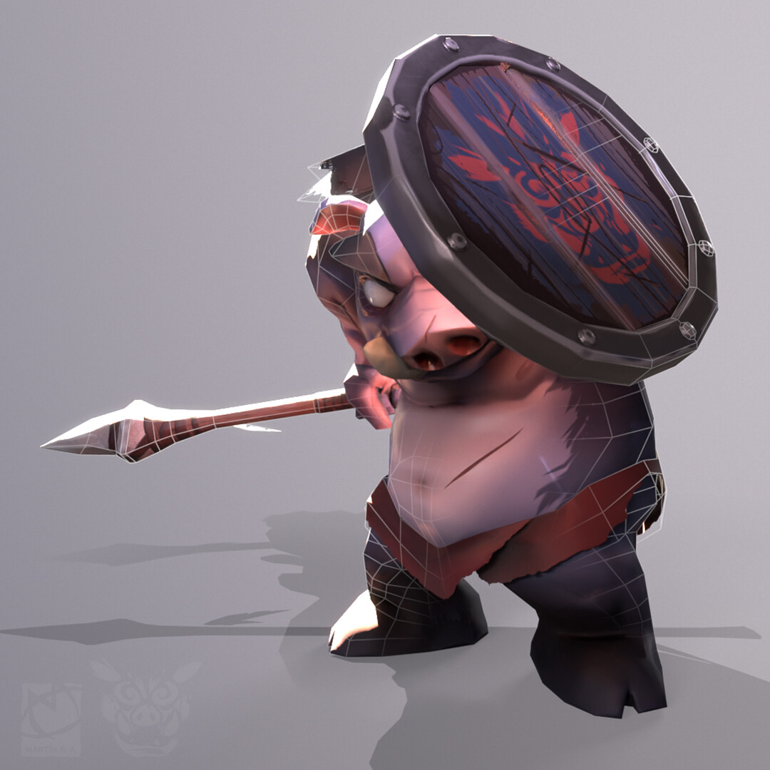 ArtStation - Boar Warrior
