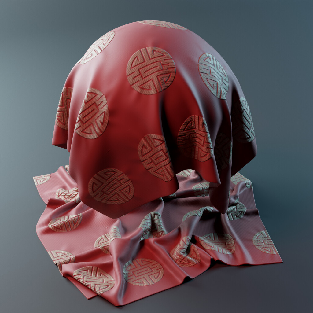 ArtStation - Cloth texture practice