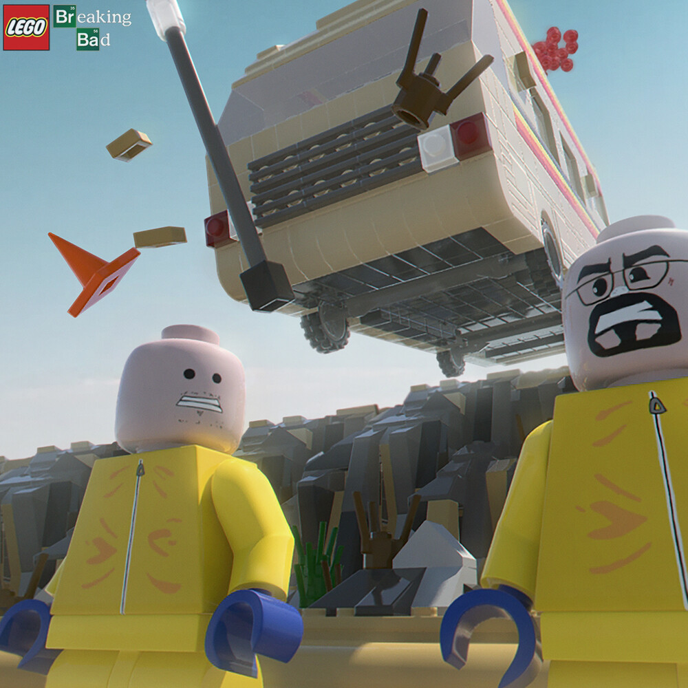 ArtStation - Lego x Breaking Bad