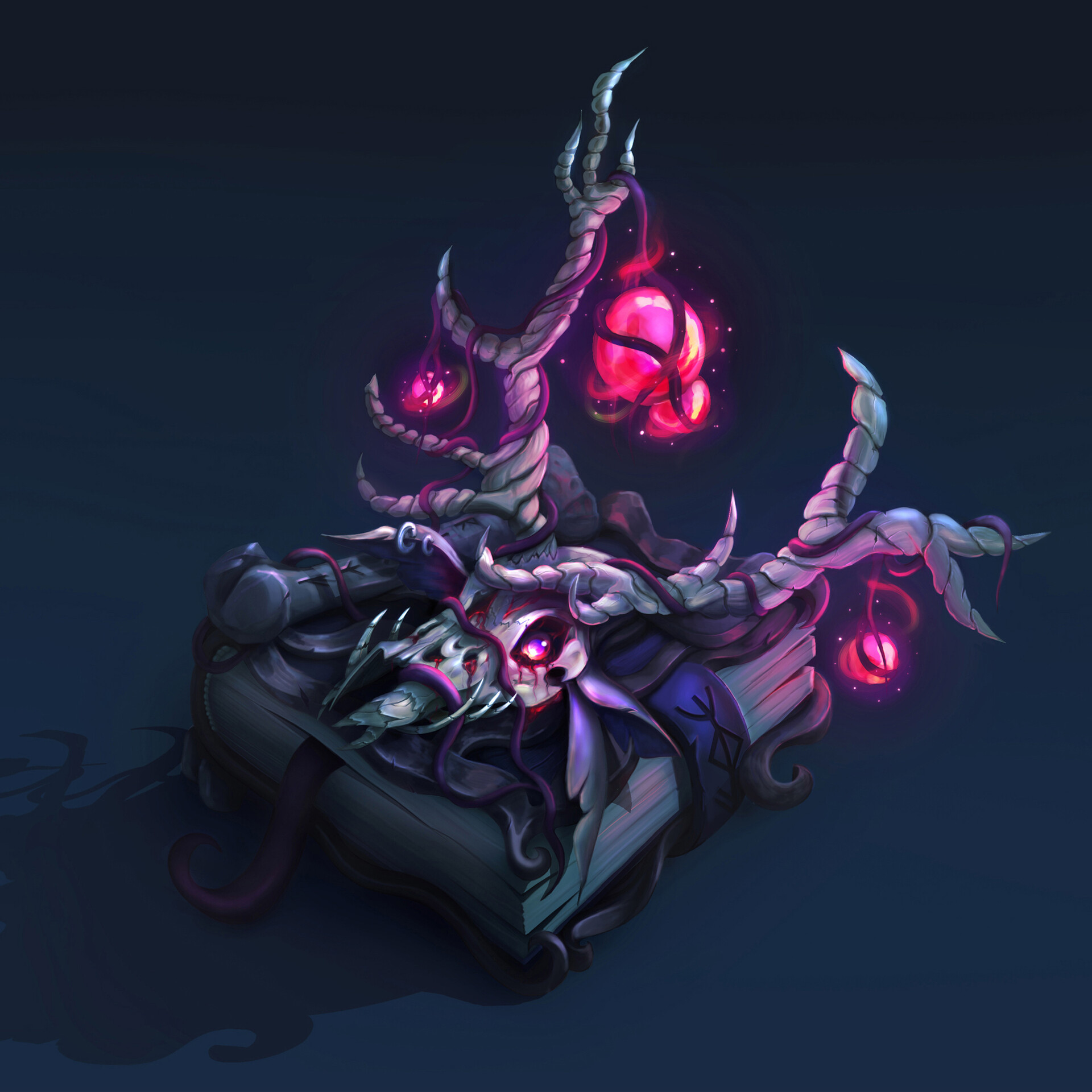 ArtStation - Rotting book concept art