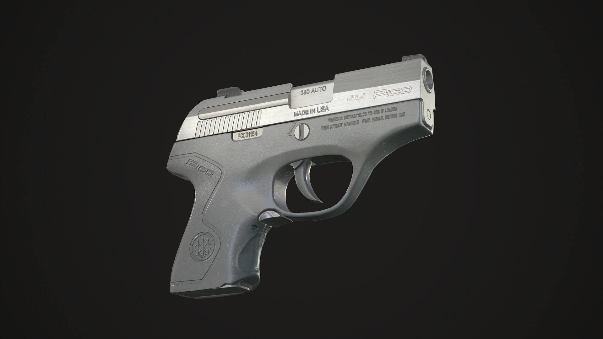 ArtStation - Pico Beretta (Pocket Pistol)