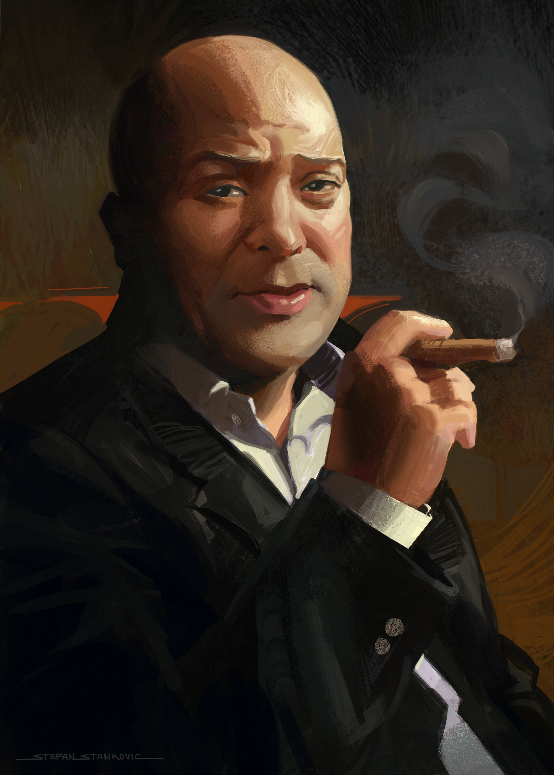 ArtStation - Džej - Tribute Artwork to Serbian Singer - Rest in Peace