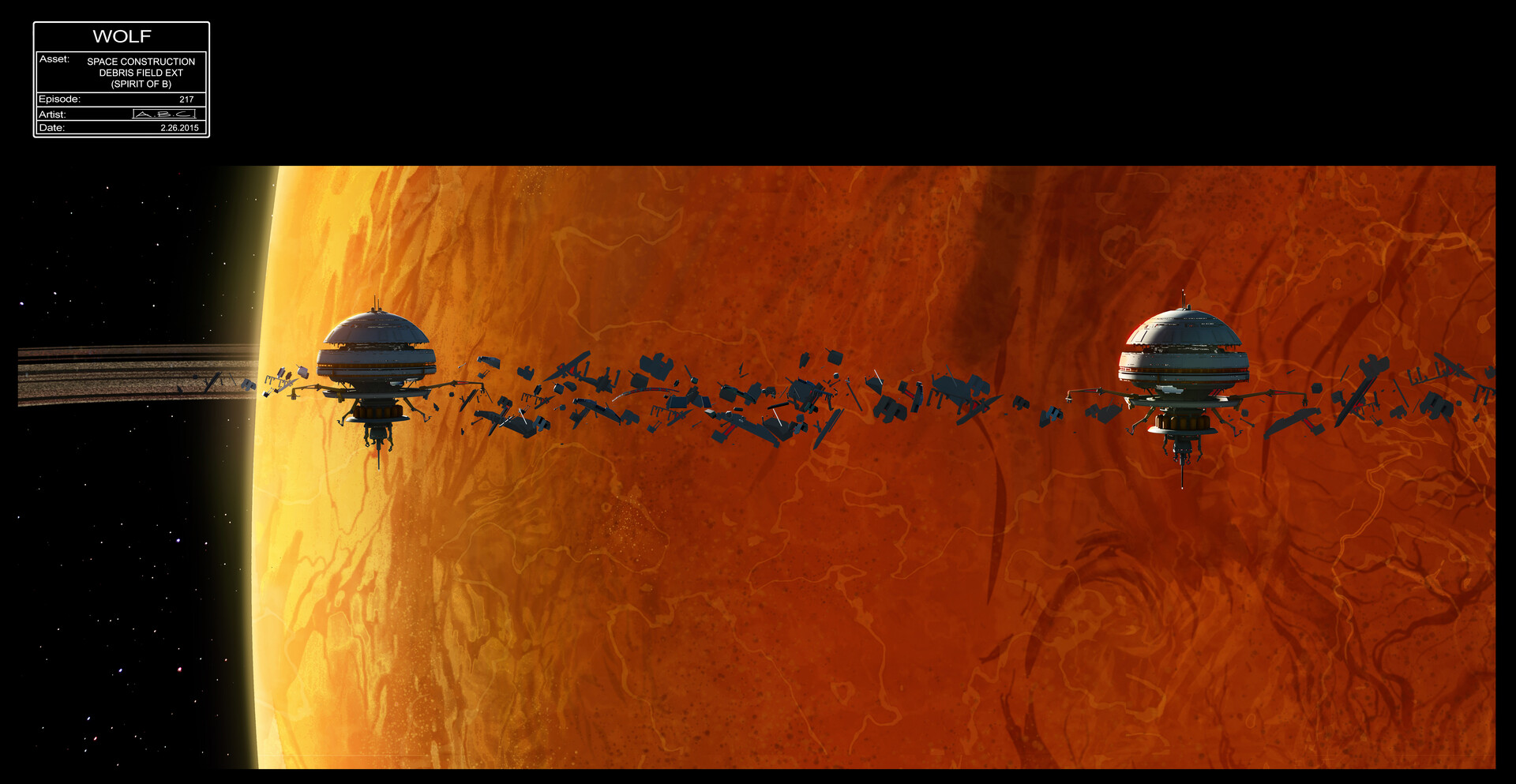 ArtStation - STAR WARS REBELS - Imperial Construction Sphere concept design