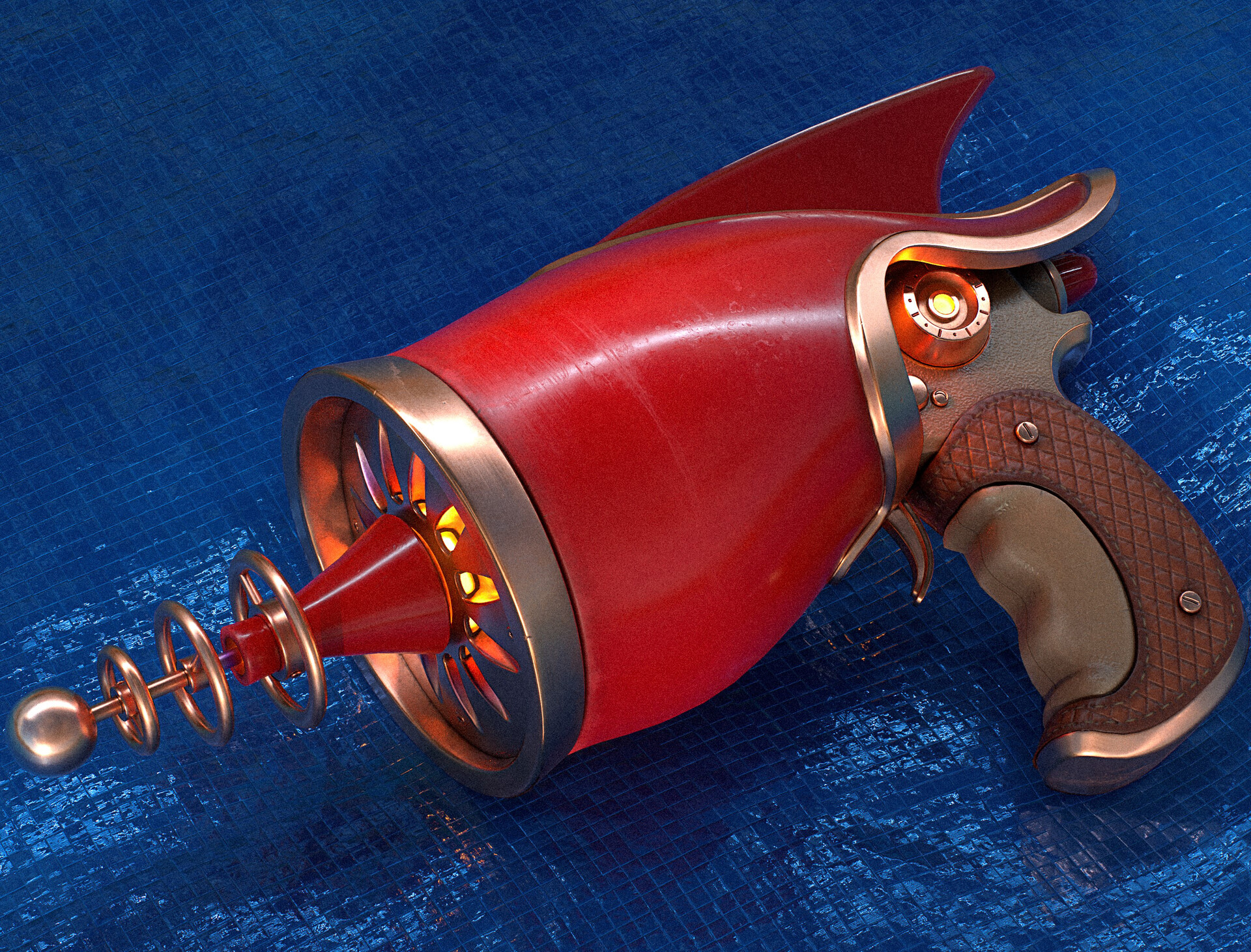 ArtStation - Ray Gun "REDRUM"