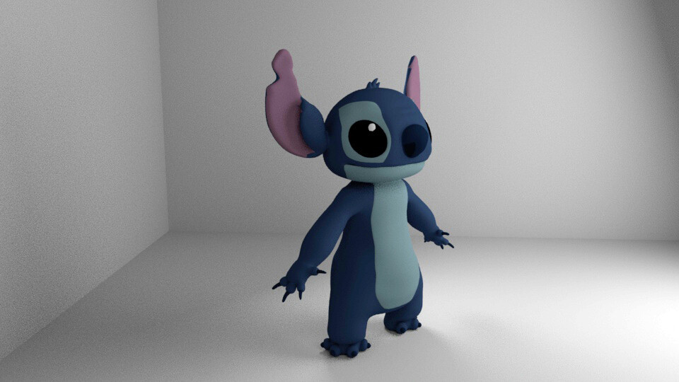 ArtStation - Organic Model: Stitch