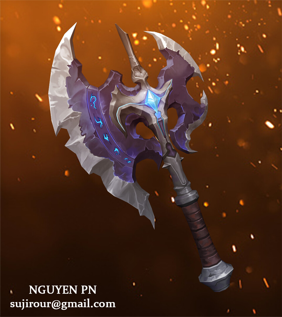 ArtStation - Magic Axe