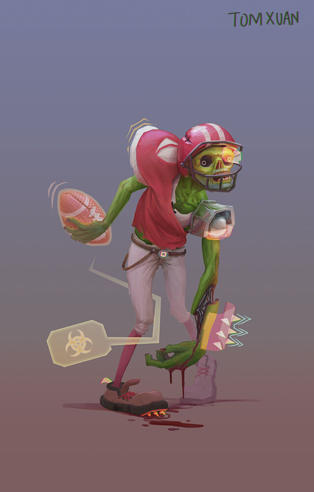 ArtStation - Cyberpunk Zombie