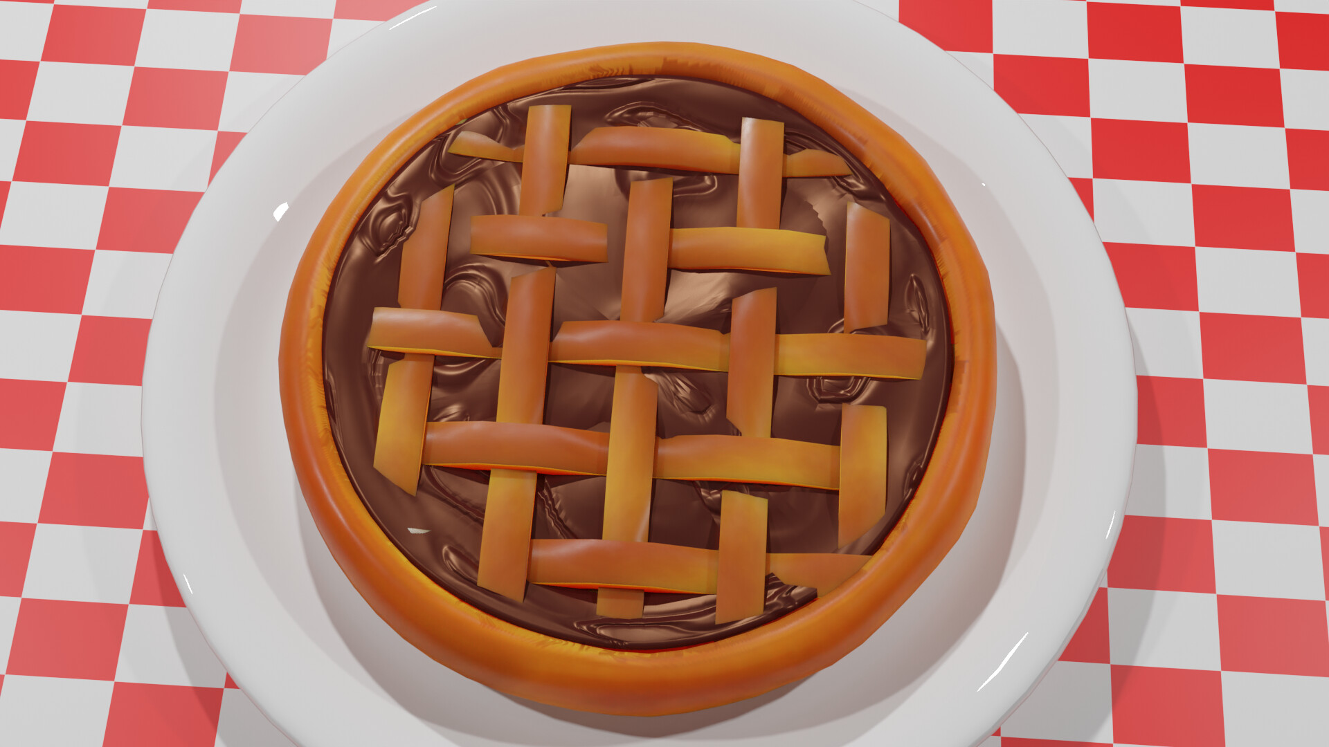 ArtStation - Chocolate Pie