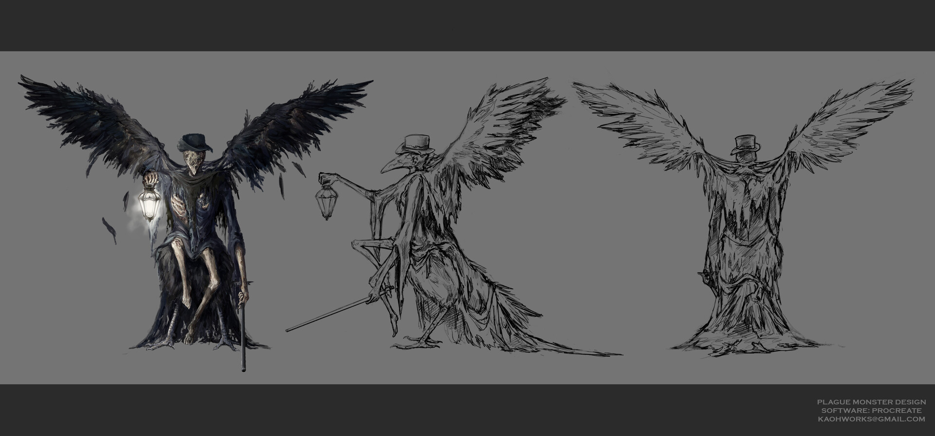 ArtStation - Plague monster