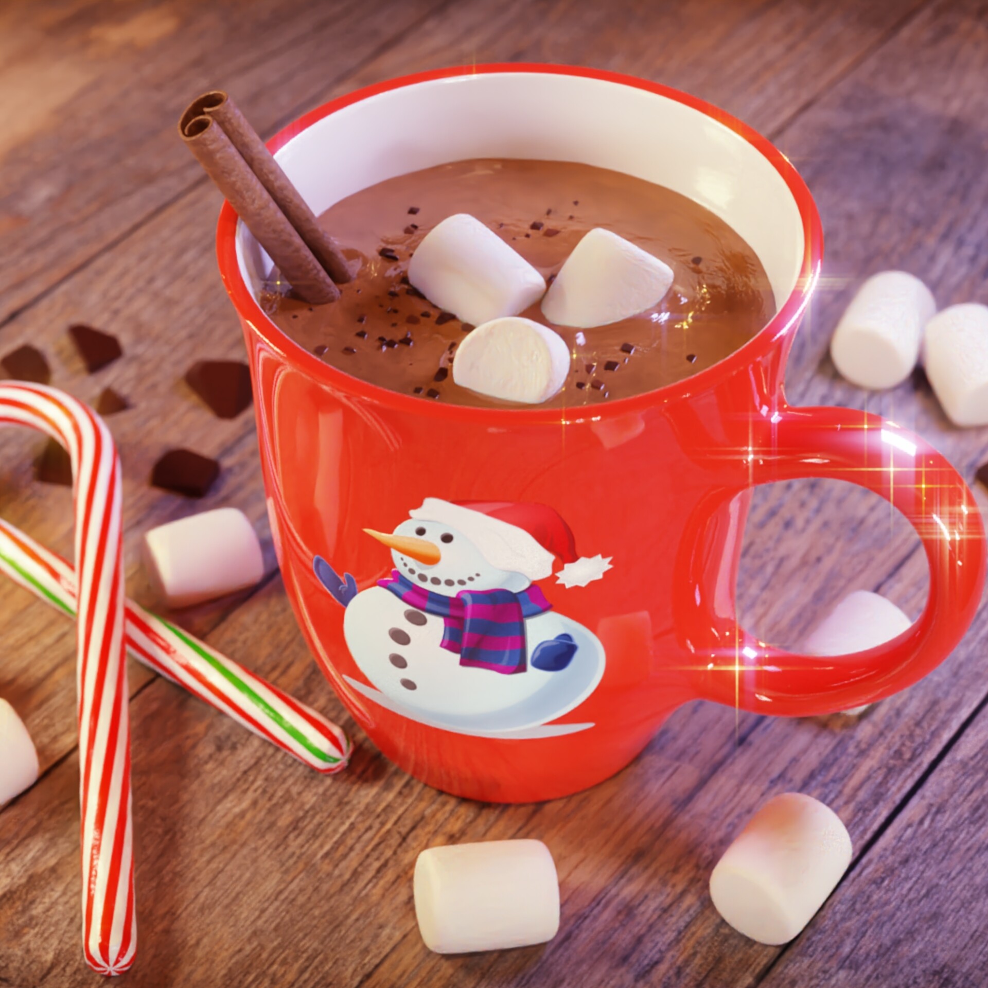 ArtStation - Hot Cocoa ☕ (Blender Tutorial)