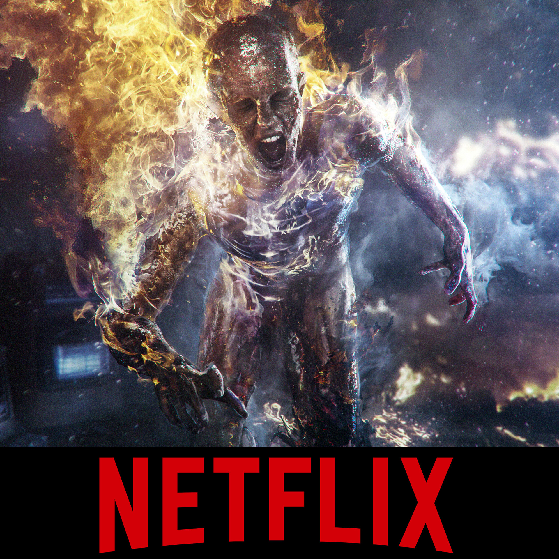 ArtStation - Project Power: Newt Immolation