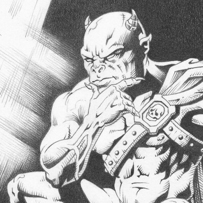 ArtStation - Scheming demon