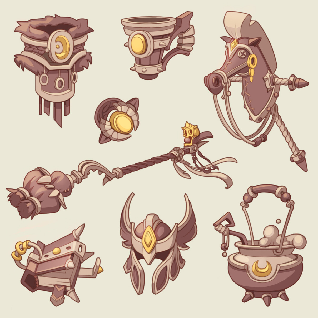 ArtStation - Props Sketching