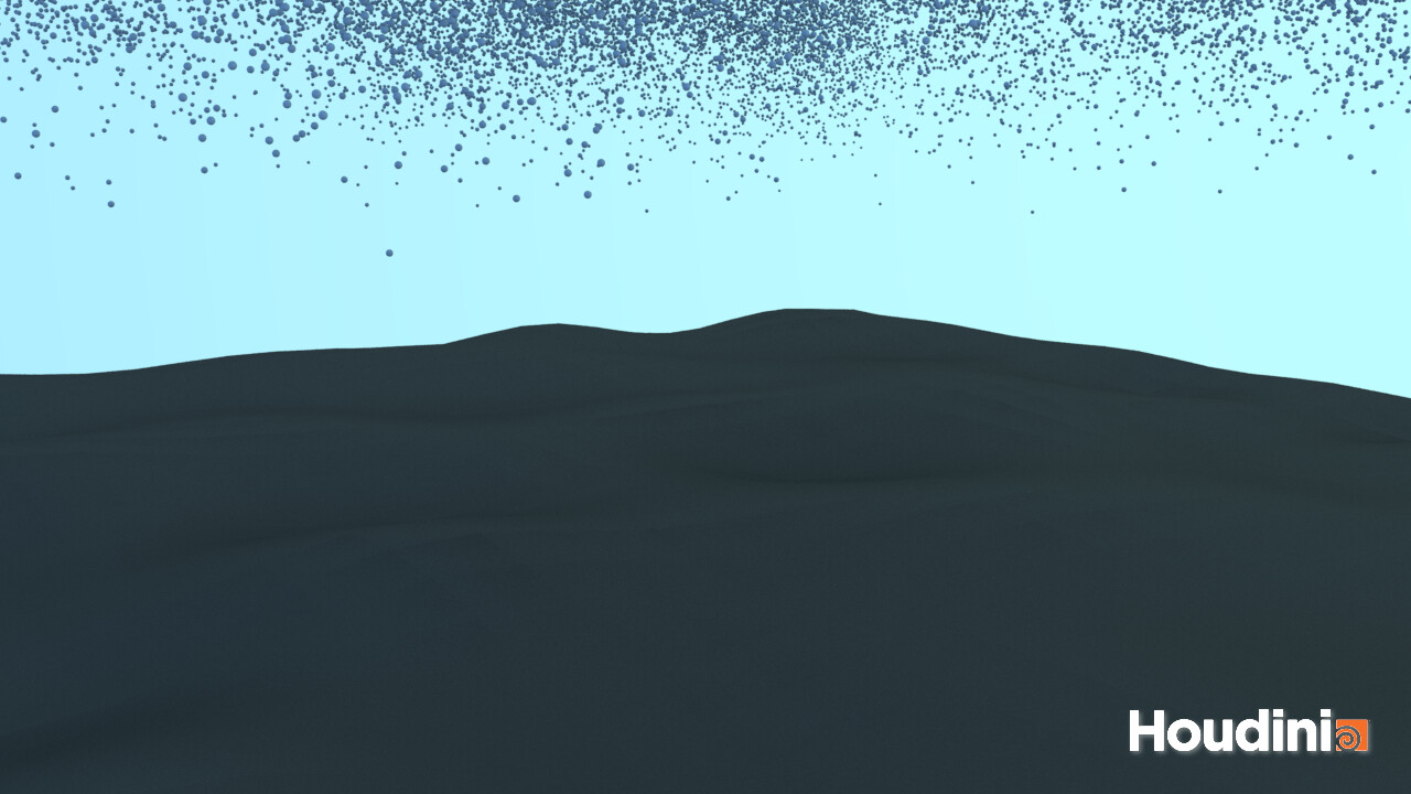ArtStation - Houdini - Particles/Snow