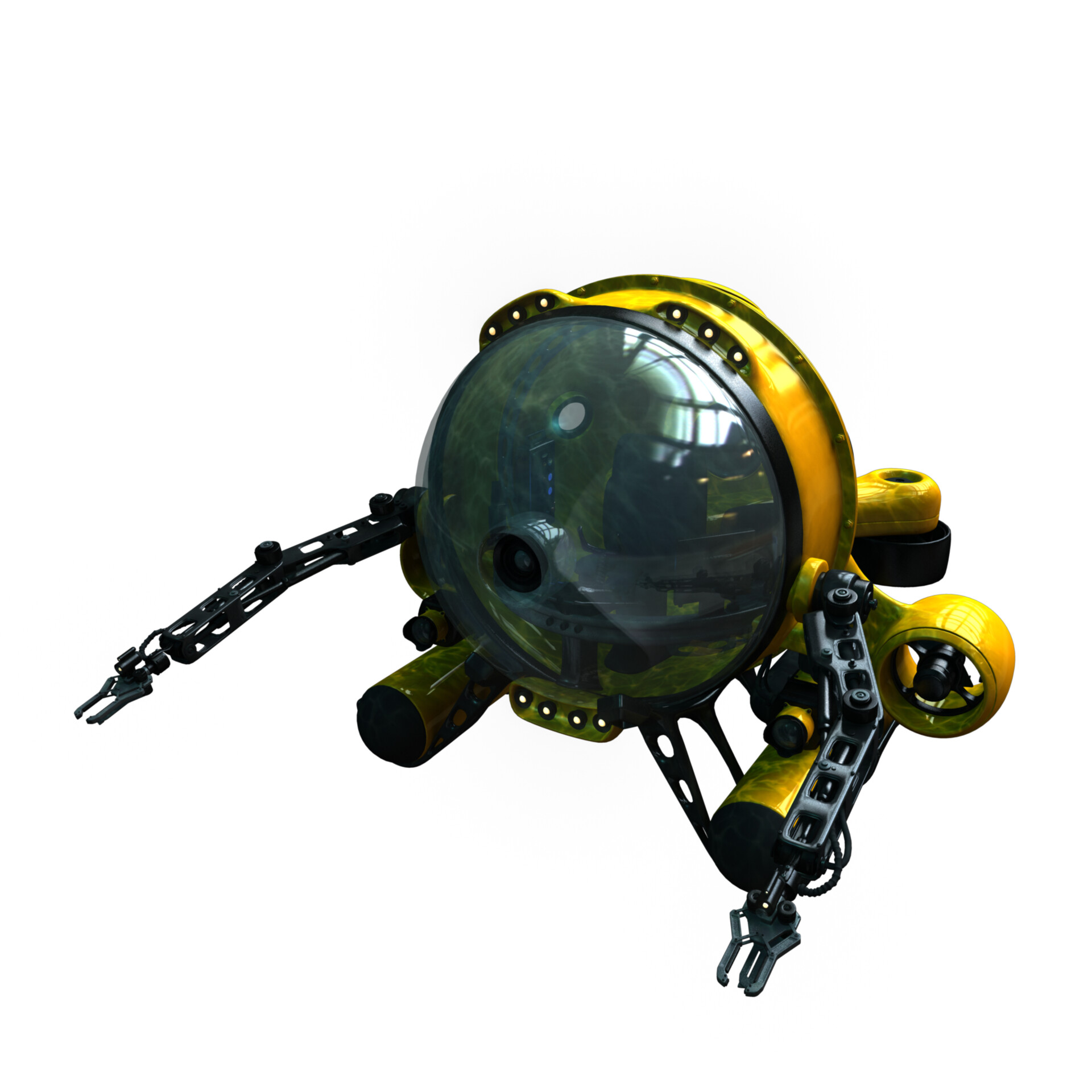 ArtStation - Submarine Deep Sea Explorer