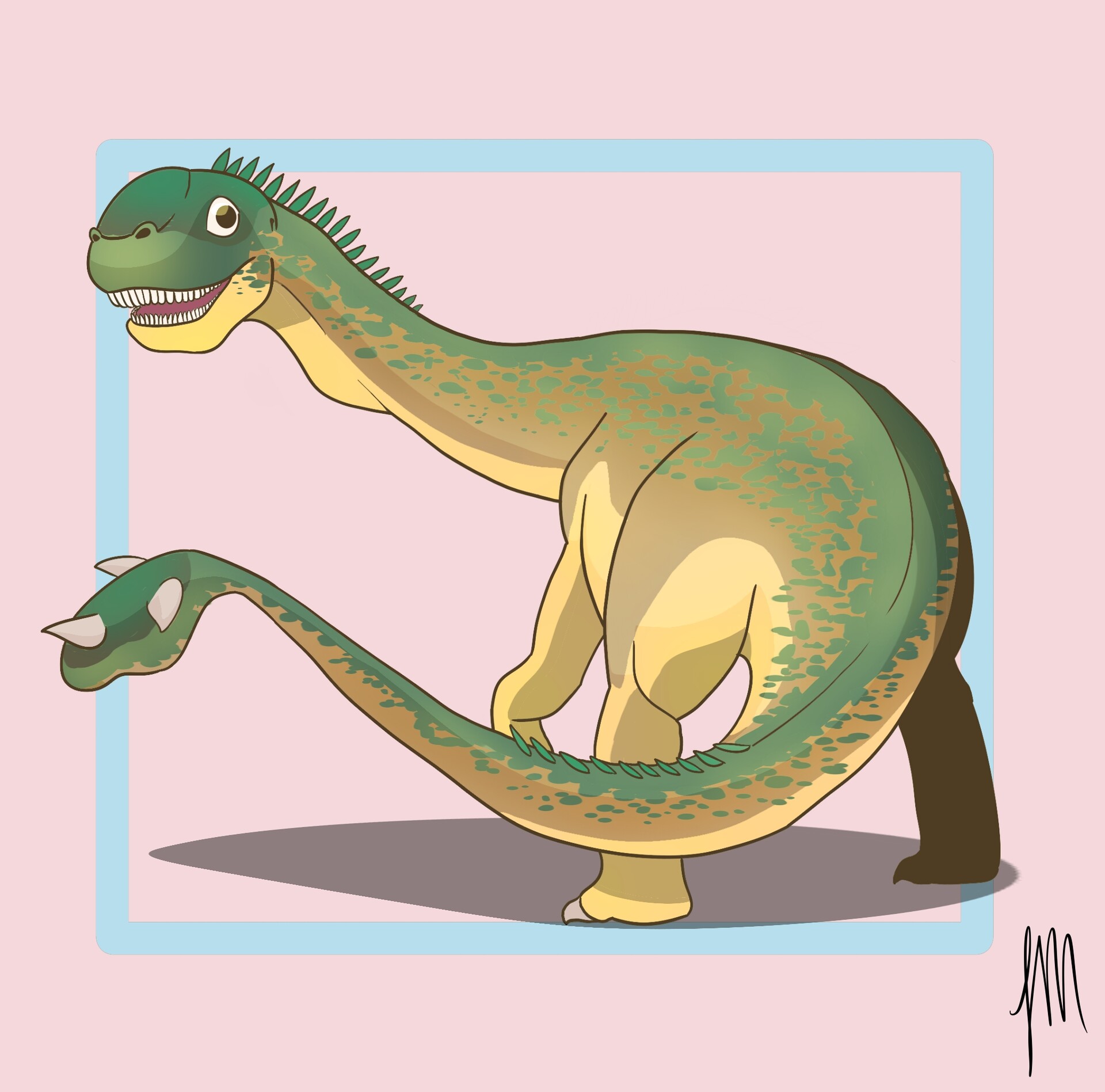 ArtStation - Shunosaurus