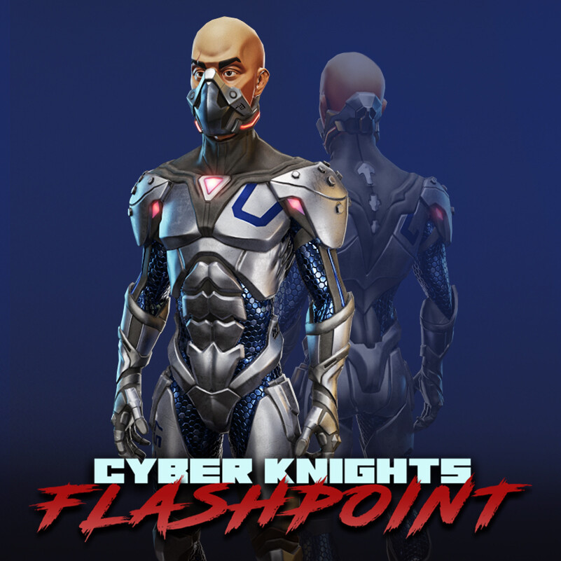 ArtStation - Cyber Knights: Flashpoint 3D Characters (#4)