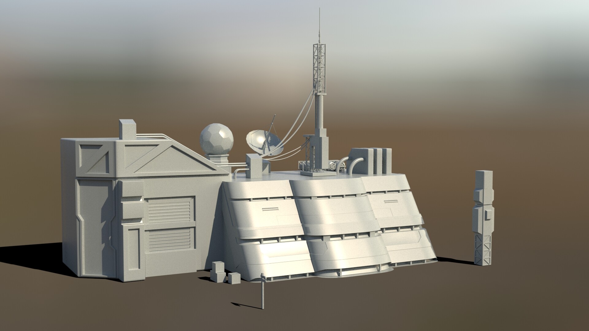 ArtStation - sci-fi low poly works