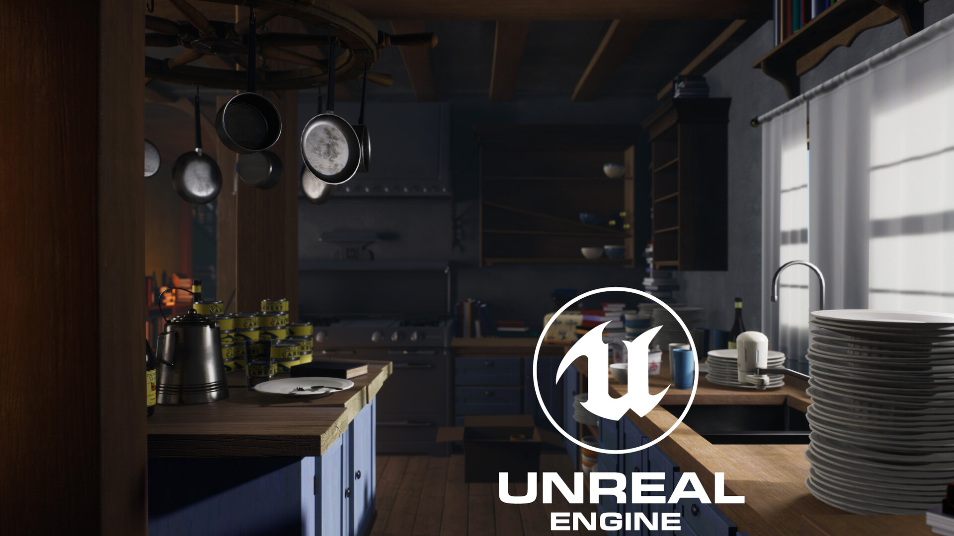 ArtStation - Edith Finch Lighting with RTXGI plugin(DDGI) in Unreal Engine 4.25