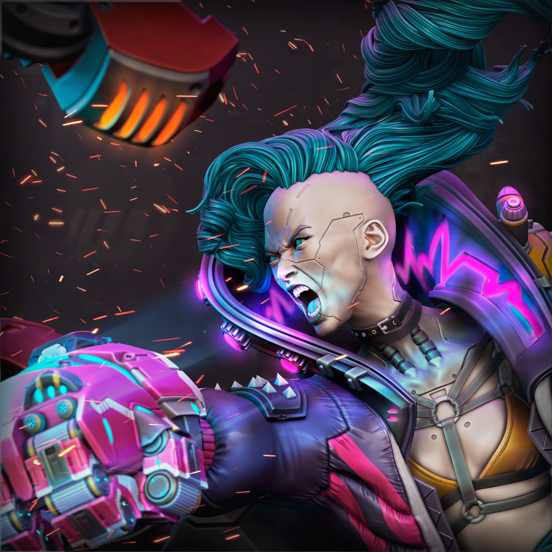 ArtStation - Rage Against The Machine