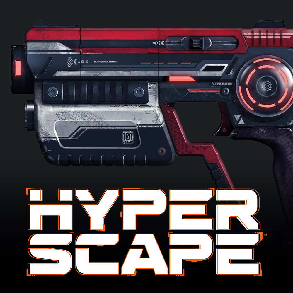 ArtStation - Hyper Scape Weapons, Pods and Skins Contept Designs