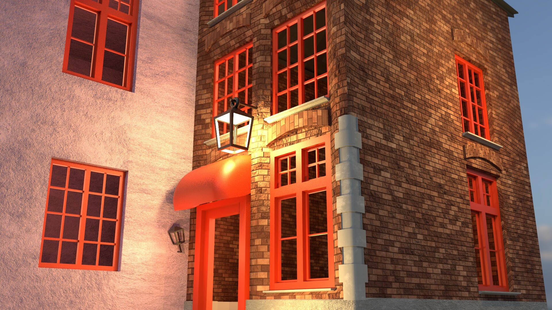 ArtStation - Substance Restaurant Villa Final